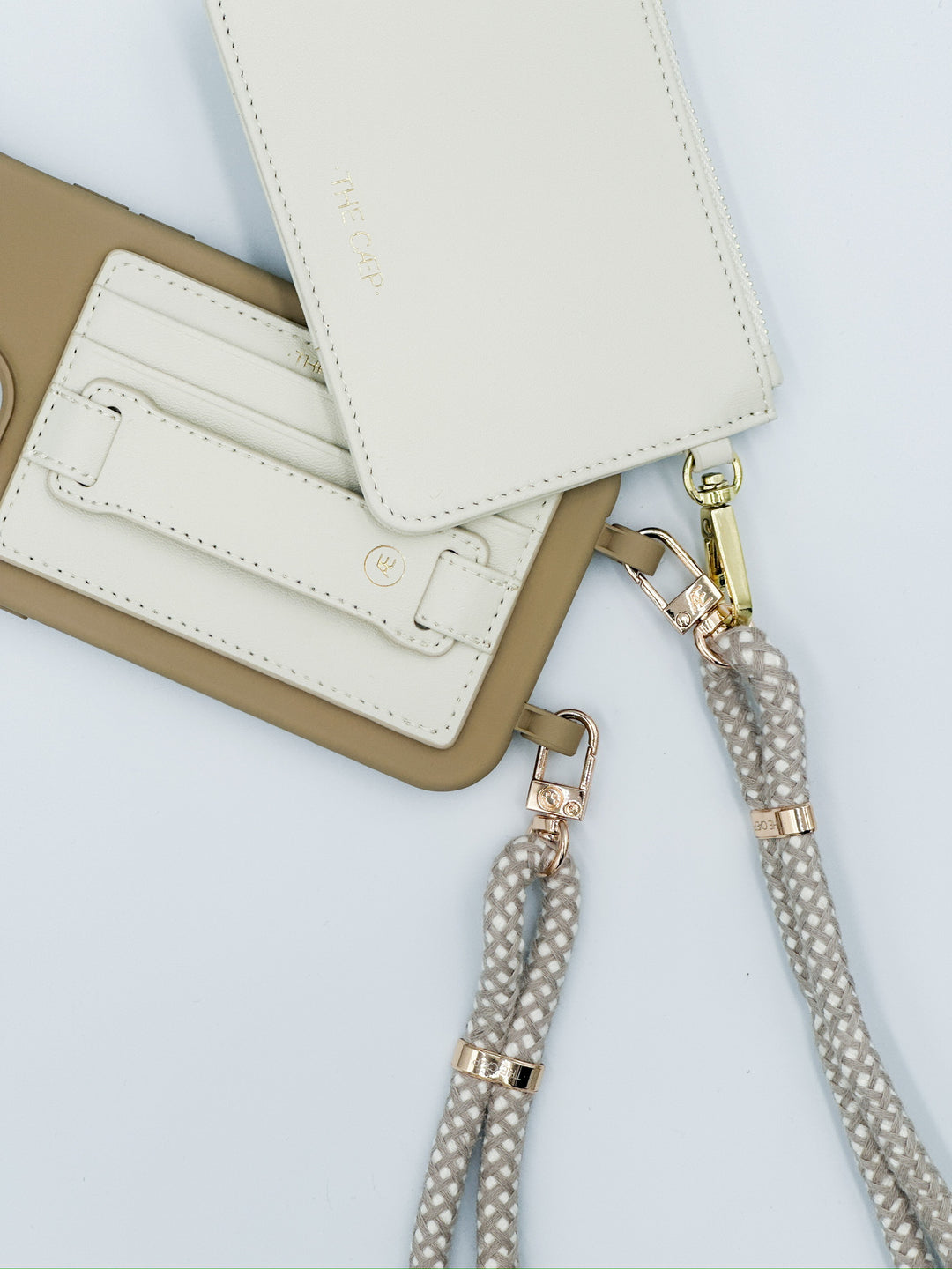 Off White Hoop Phone Wallet – THE CÆP